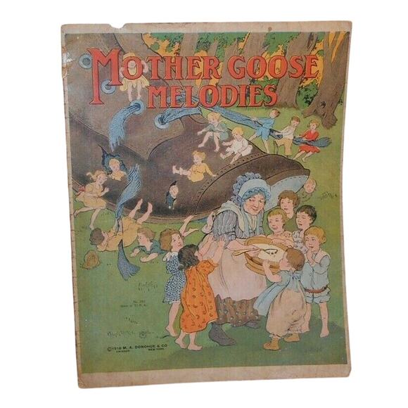 M. A. Donohue & Co. | Other | Antique Mother Goose Melodies 918 M A ...